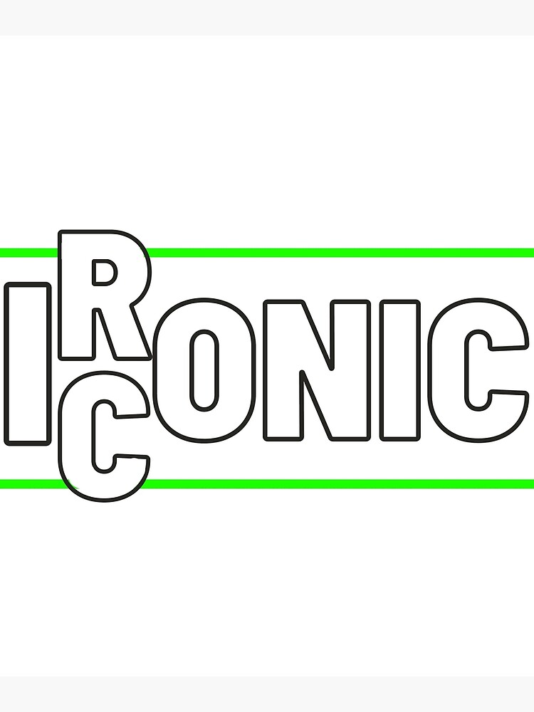 "Iconic, ironic : cool minimalist design." Poster for Sale by Meryemlk ...