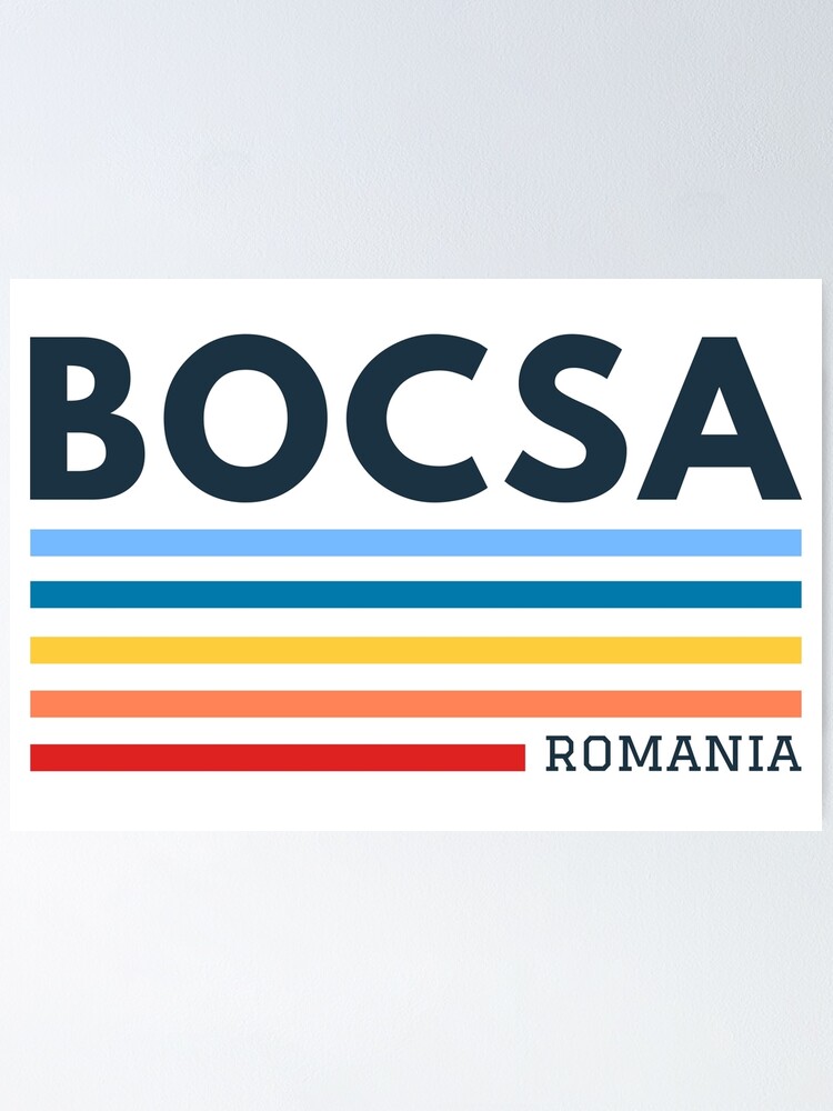 "Bocsa Romania" Poster for Sale by europelines | Redbubble