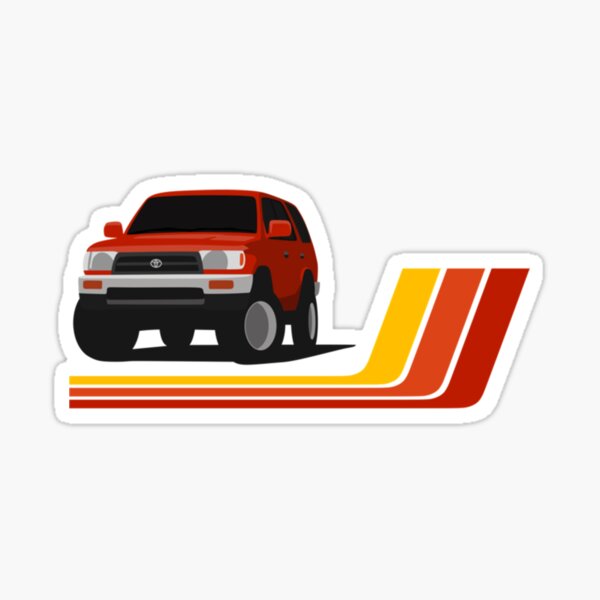 "3rd Gen Toyota 4Runner " Sticker for Sale by StayThreadedCo | Redbubble