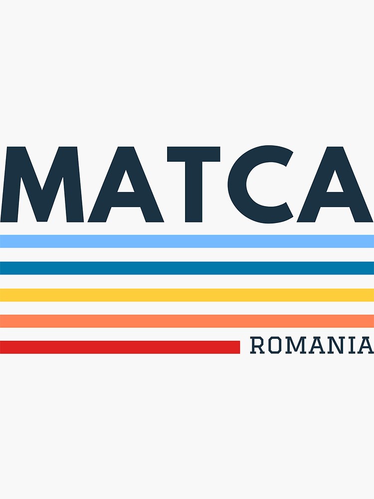 "Matca Romania" Sticker for Sale by europelines | Redbubble