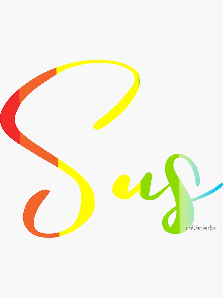 "Sus" Sticker by robbclarke | Redbubble