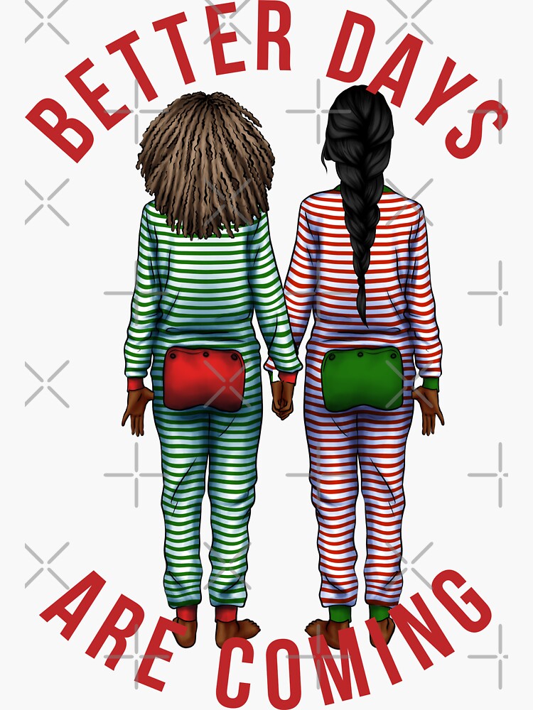 "Overcoming Obstacles - Better Days are Coming" Sticker for Sale by ...