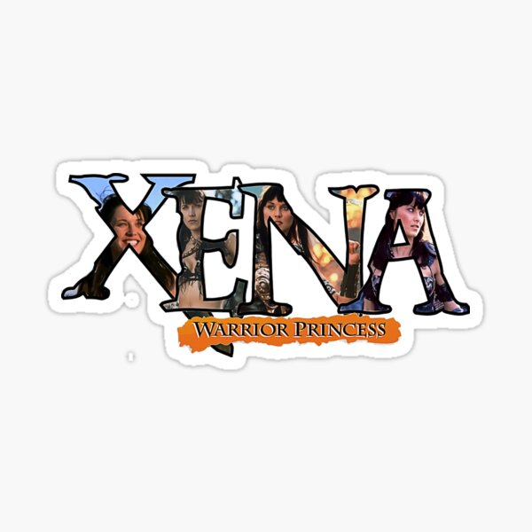 "Xena" Sticker for Sale by jennycaisipe | Redbubble