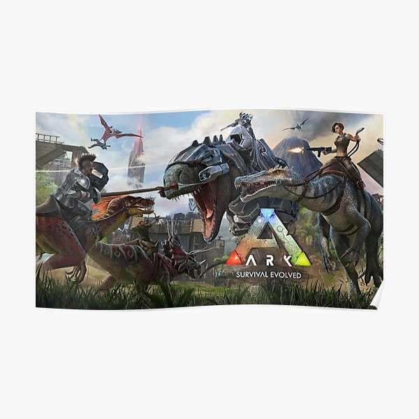 "Ark Survival Evolved " Poster for Sale by Alfi-Red | Redbubble