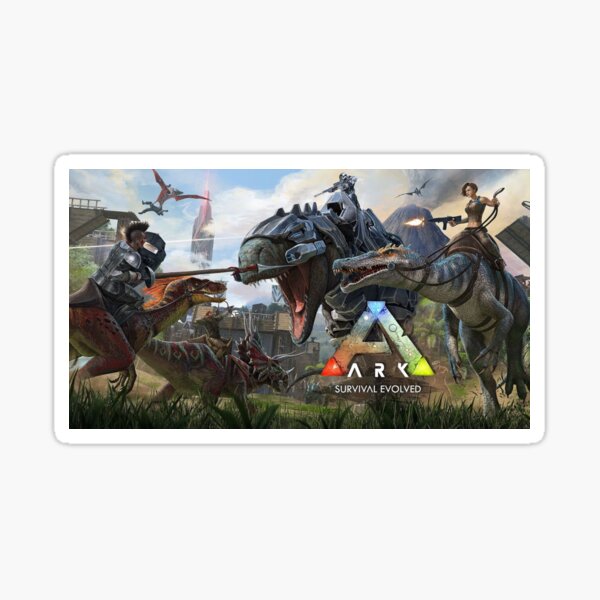 "Ark Survival Evolved " Sticker for Sale by Alfi-Red | Redbubble