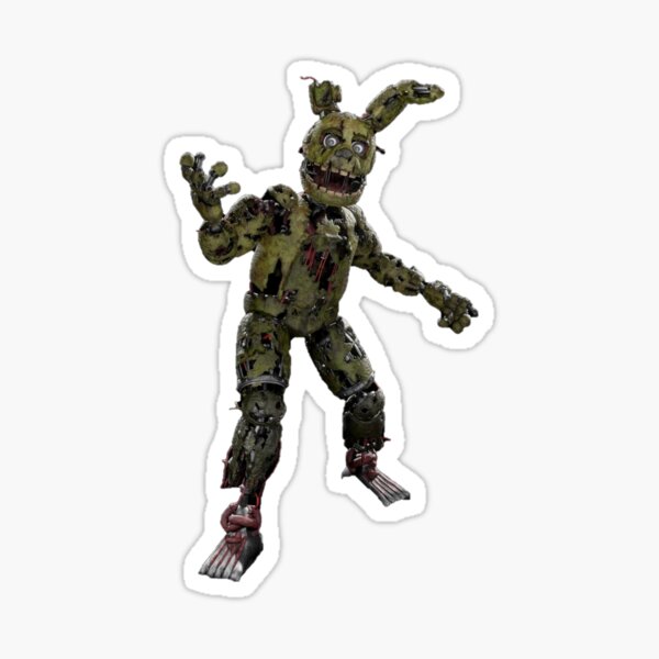 "Springtrap" Sticker by KGCTERROR98 | Redbubble