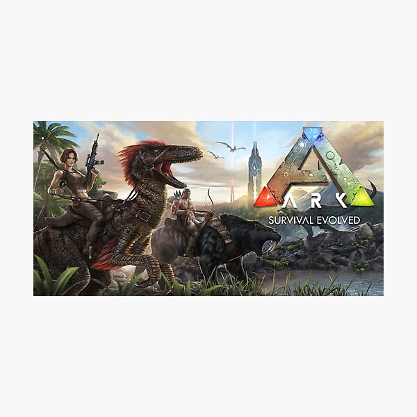 "Ark Survival Evolved Poster " Photographic Print by Alfi-Red | Redbubble