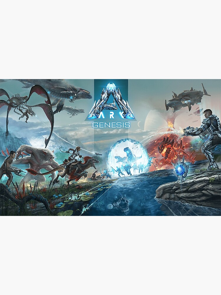 "Ark Survival Evolved Genesis" Poster for Sale by Alfi-Red | Redbubble