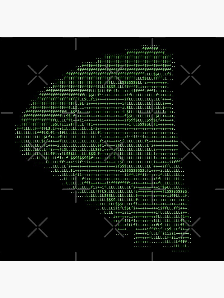 "Pizza emoji Ascii Art" Photographic Print by typo-n-quotes | Redbubble