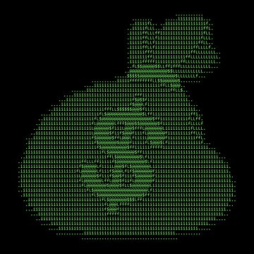 "Bag of money emoji Ascii Art" Poster for Sale by CodingStore ...