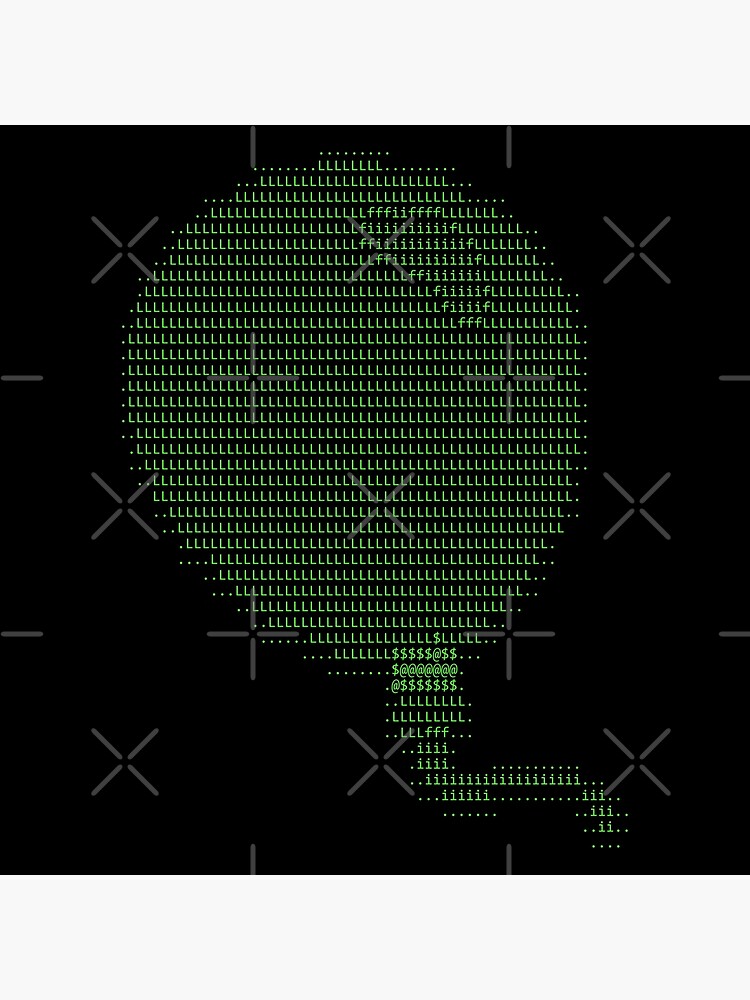 "Balloon emoji Ascii Art" Poster for Sale by typo-n-quotes | Redbubble