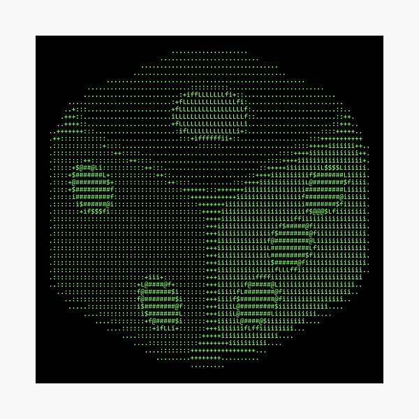 Dice Balloon Emoji Ascii Art Photographic Print For Sale By Typo N Quotes Redbubble 