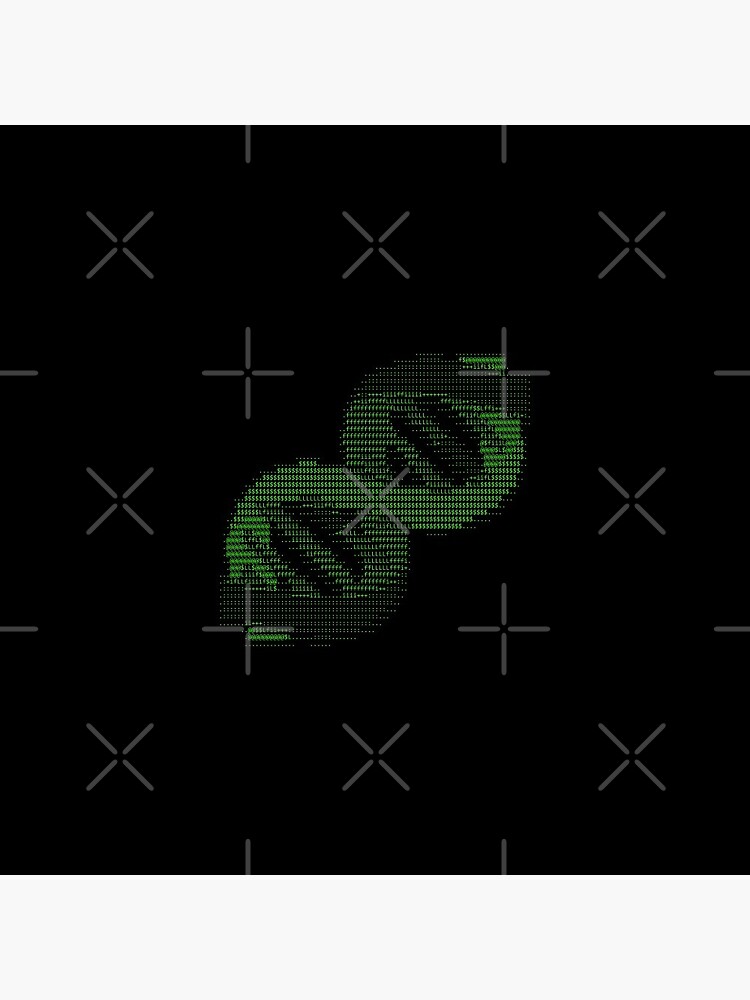 "DNA emoji Ascii Art" Pin for Sale by CodingStore ★★★★★ | Redbubble