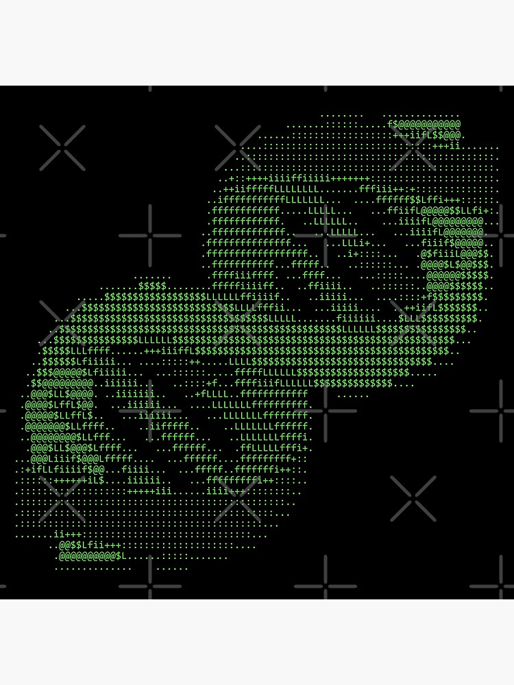 "DNA emoji Ascii Art" Poster for Sale by typo-n-quotes | Redbubble