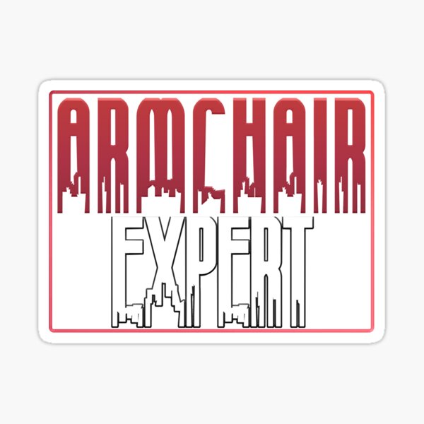 "Premium Art Armchair Expect Portrait Arts For The Best Women" Sticker ...