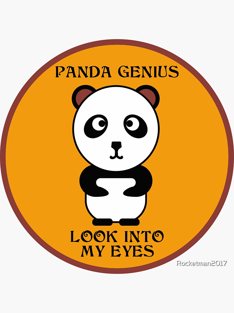 "Panda Genius - Look Into My Eyes - This Genius Panda Might Hypnotize ...