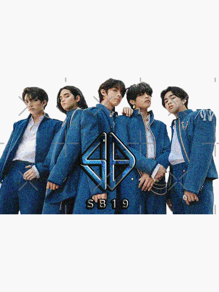 "SB19" Sticker for Sale by MaDaDaMa13 | Redbubble