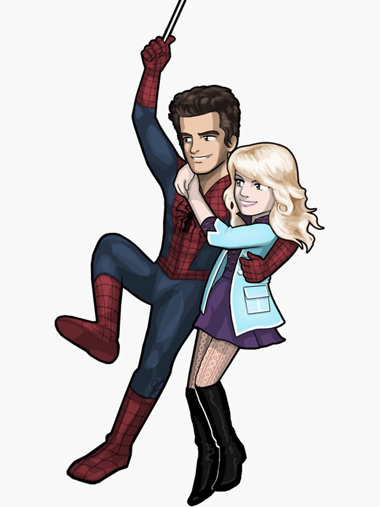 "The Night Gwen Stacy" Sticker by Bima722 | Redbubble