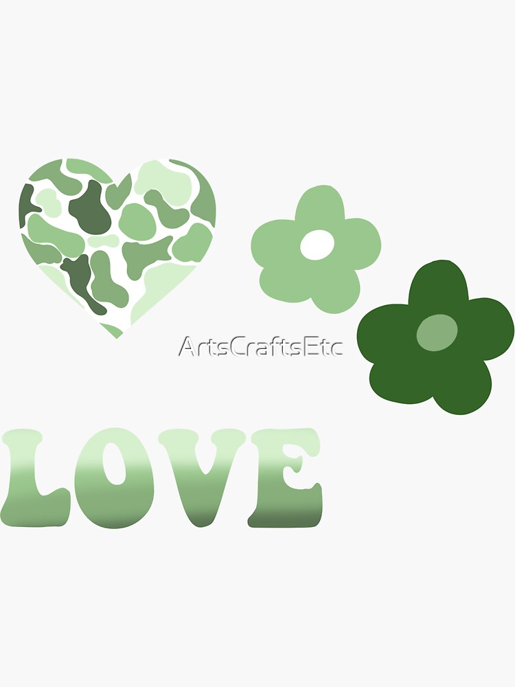 "Sage Sticker Pack" Sticker for Sale by ArtsCraftsEtc | Redbubble