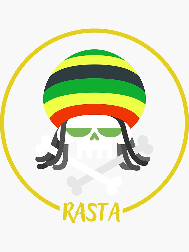 "Rasta" Sticker by catoo666 | Redbubble