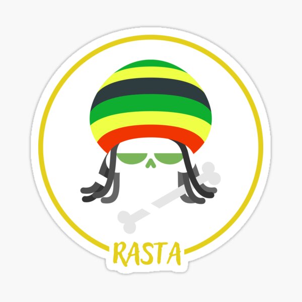 "Rasta" Sticker by catoo666 | Redbubble