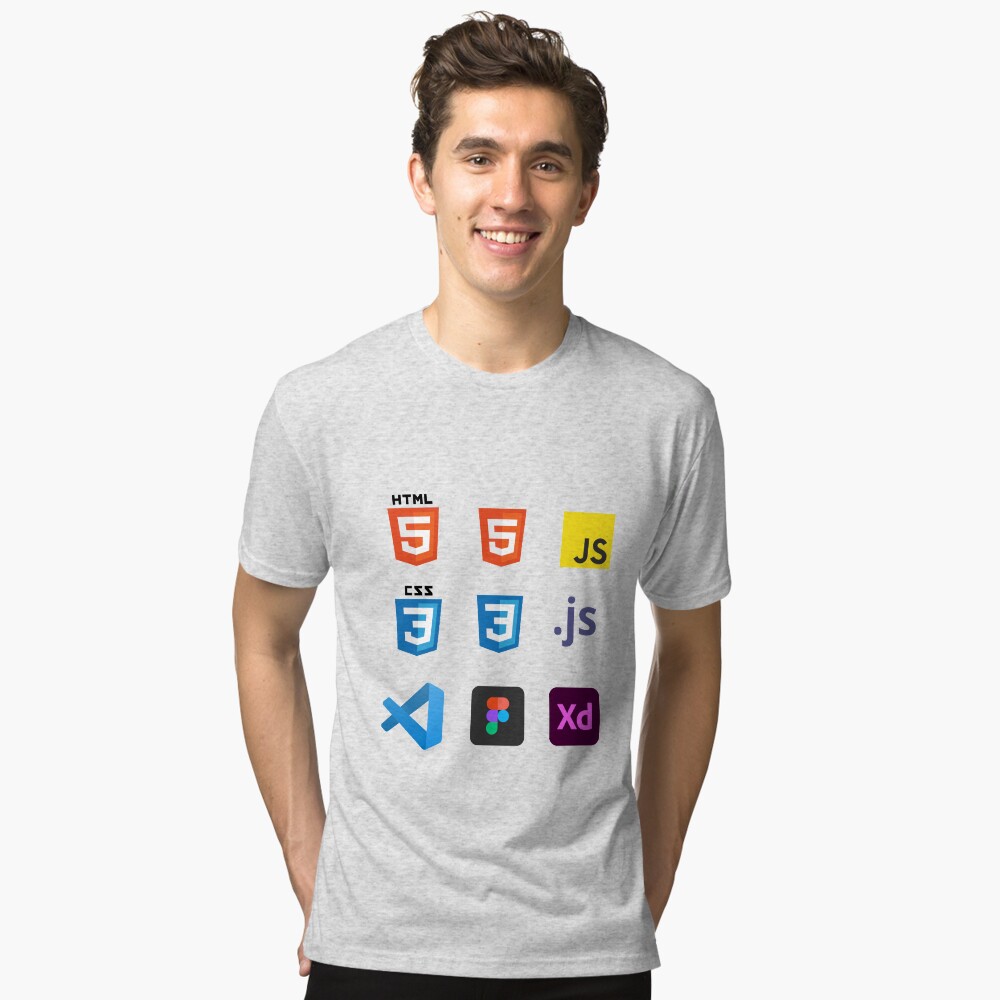 "FrontEnd Developer Stack" Sticker for Sale by Tech Base | Redbubble