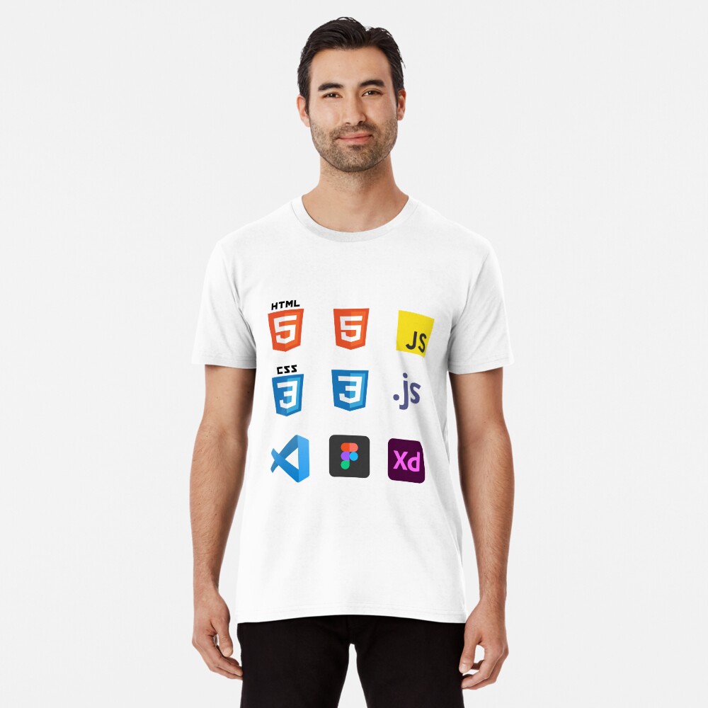 "FrontEnd Developer Stack" Sticker for Sale by Tech Base | Redbubble