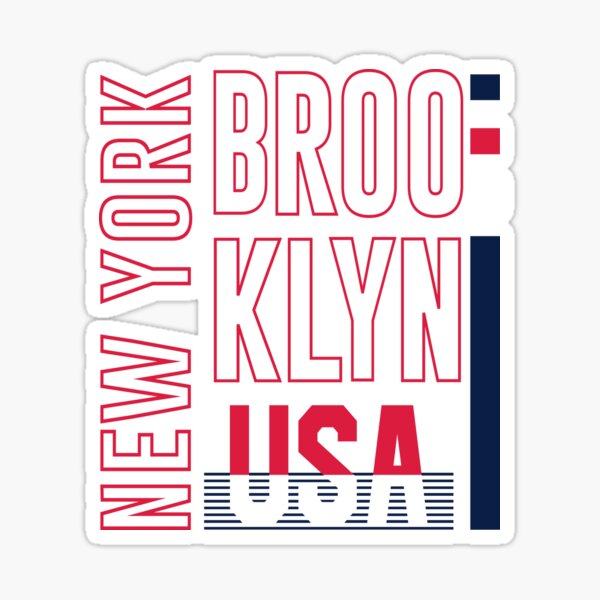 "Brooklyn" Sticker by sporpanosu | Redbubble
