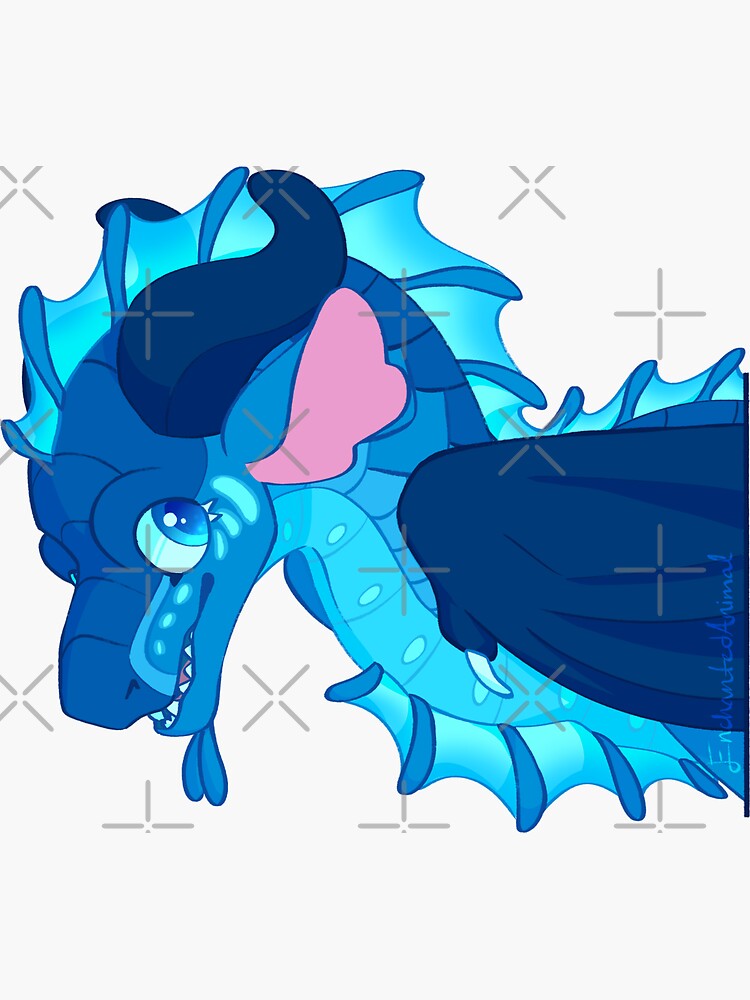 "Tsunami WoF" Sticker by EnchantedAnimal | Redbubble