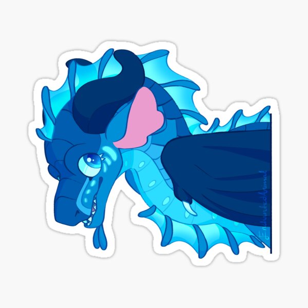 "Tsunami WoF" Sticker by EnchantedAnimal | Redbubble