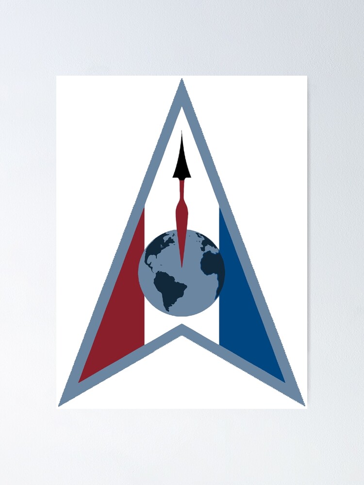 "Space Force Delta 1 Logo" Poster by Quatrosales | Redbubble