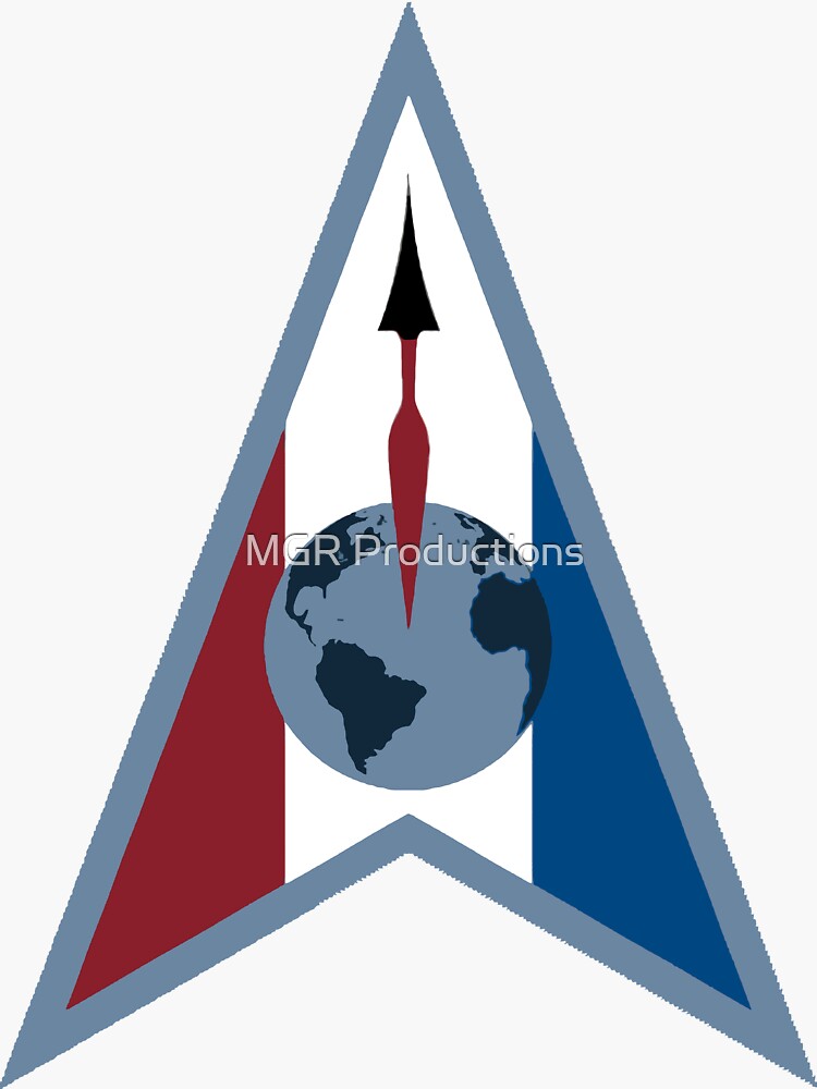 "Space Force Delta 1 Logo" Sticker for Sale by Quatrosales | Redbubble