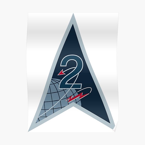 "Space Force Delta 2 Logo" Poster for Sale by Quatrosales | Redbubble