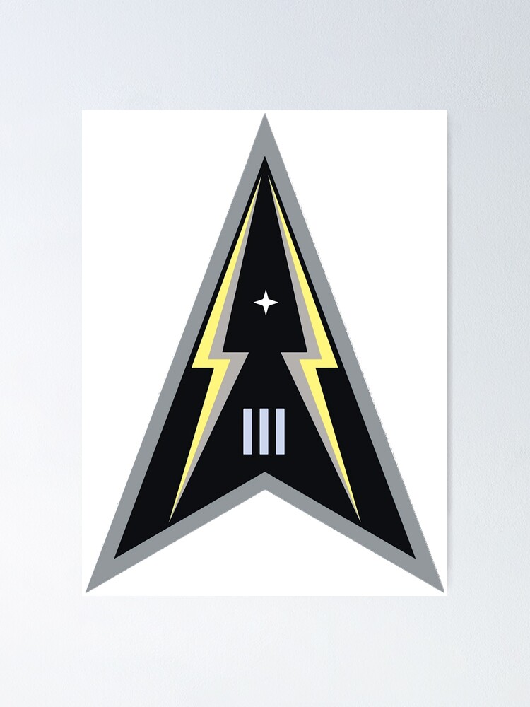 "Space Force Delta 3 Logo" Poster for Sale by Quatrosales | Redbubble
