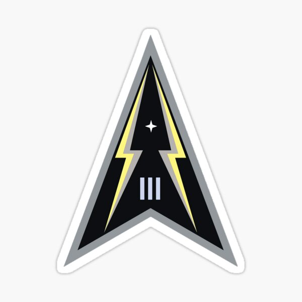 "Space Force Delta 3 Logo" Sticker for Sale by Quatrosales | Redbubble