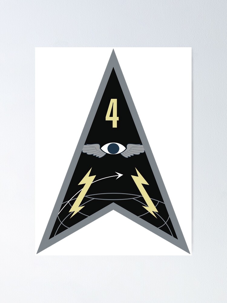 "Space Force Delta 4 Logo" Poster for Sale by Quatrosales | Redbubble