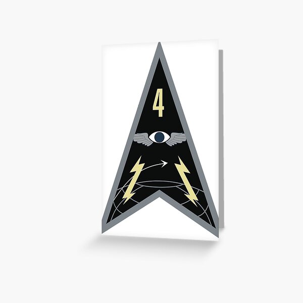 "Space Force Delta 4 Logo" Greeting Card for Sale by Quatrosales ...