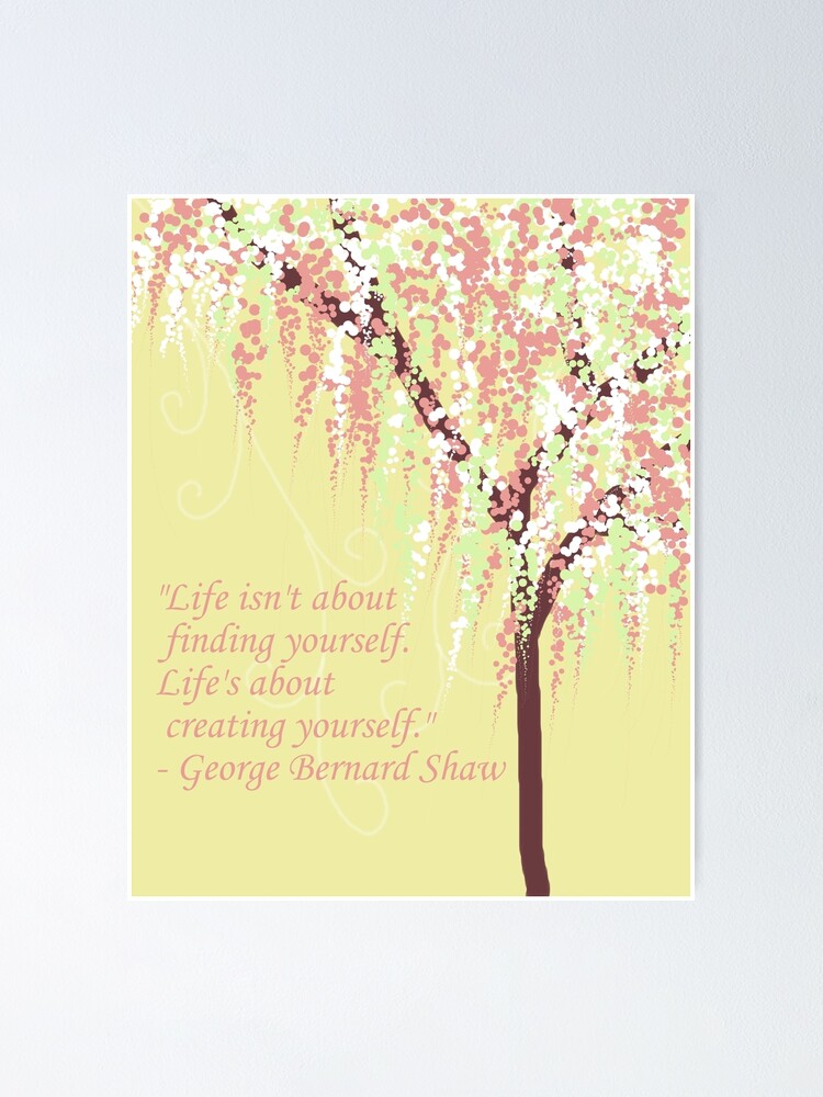 "George Bernard Shaw Quote" Poster for Sale by VieiraGirl | Redbubble