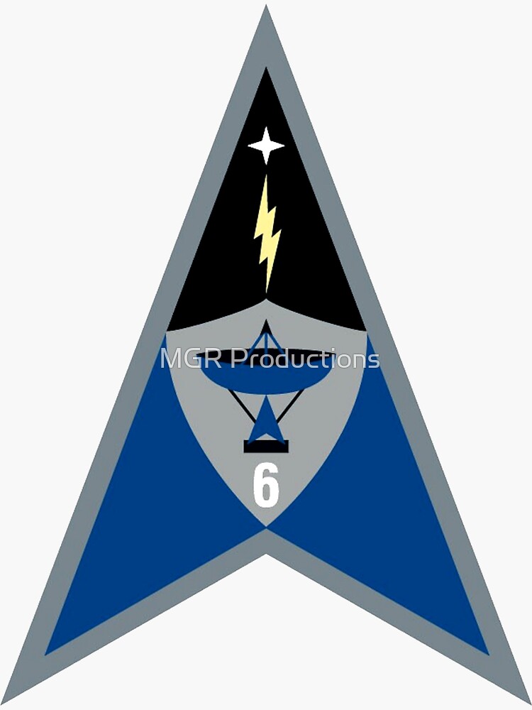 Pegatina «Logotipo de Space Delta 6» de Quatrosales | Redbubble