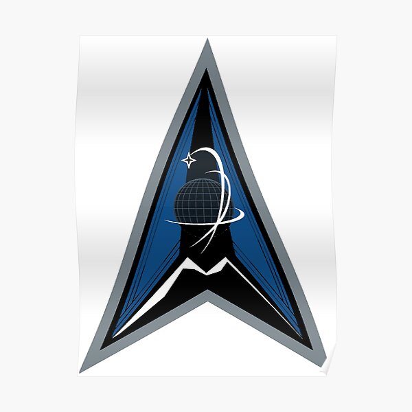 "Space Delta 8 Logo" Poster by Quatrosales | Redbubble