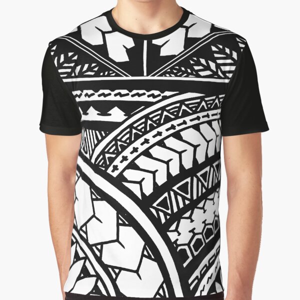 "Polynesian All over tribal print" T-shirt for Sale by integralapparel ...