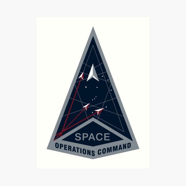 "Space Operations Command Logo" Art Print for Sale by Quatrosales ...
