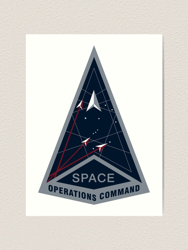 "Space Operations Command Logo" Art Print for Sale by Quatrosales ...