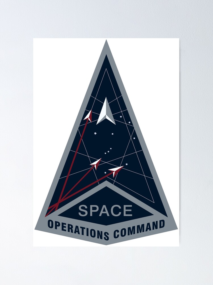"Space Operations Command Logo" Poster for Sale by Quatrosales | Redbubble