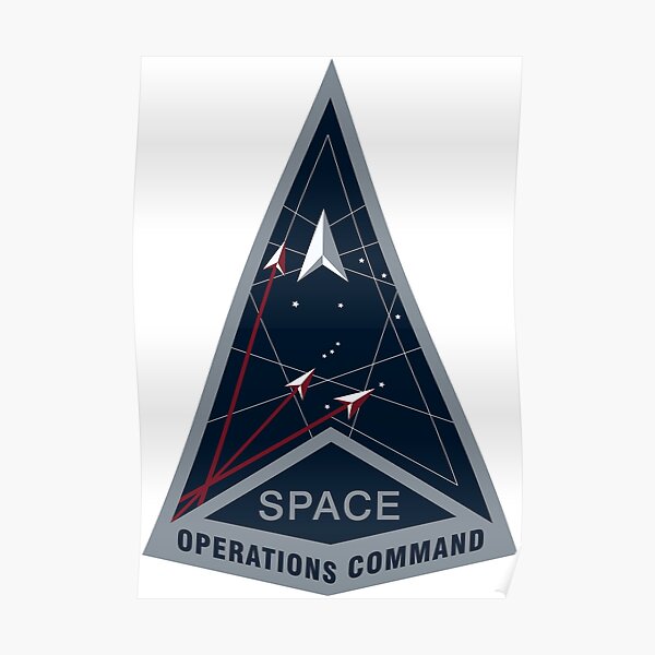 "Space Operations Command Logo" Poster for Sale by Quatrosales | Redbubble