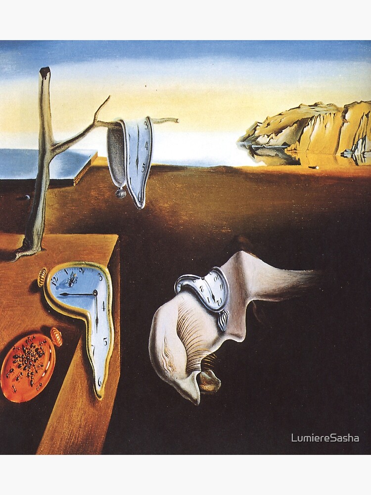 "The Persistence of Memory-Salvador Dali" Art Print for Sale by ...