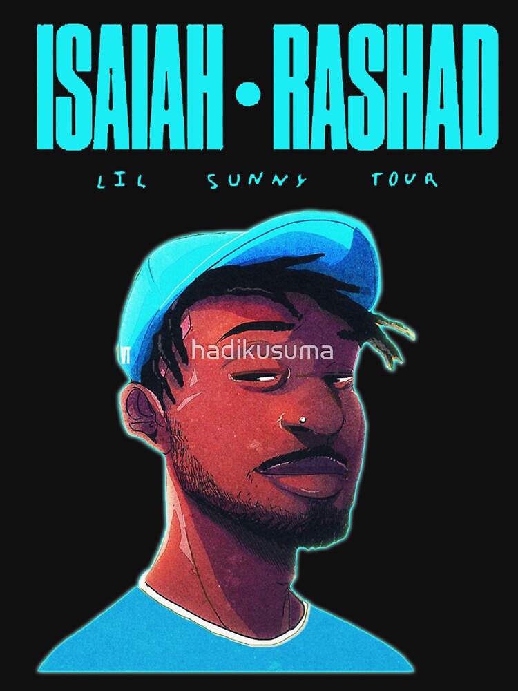 "isaiah rashad - lil sunny tour 2017" T-shirt for Sale by hadikusuma ...