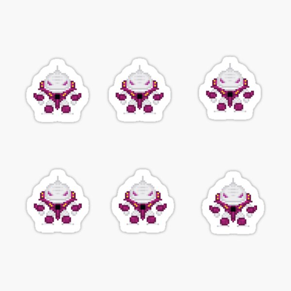 "Pixel Battle Beasts Sticker Set: Killer Carp" Sticker for Sale by ...