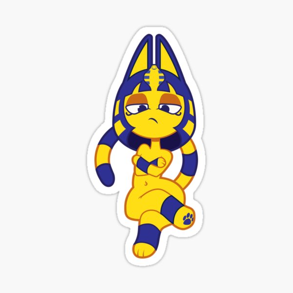 "Ankha " Sticker by DoYouLikeShops | Redbubble