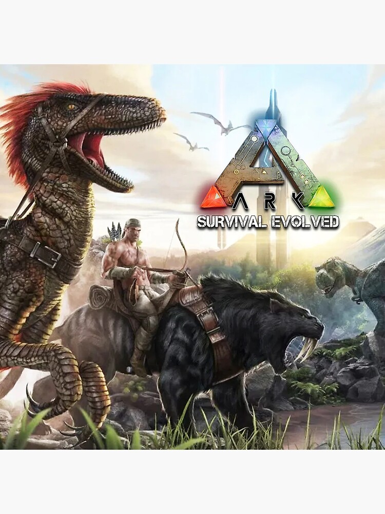 "Ark Survival Evolved Survival Evolved " Poster by Alfi-Red | Redbubble